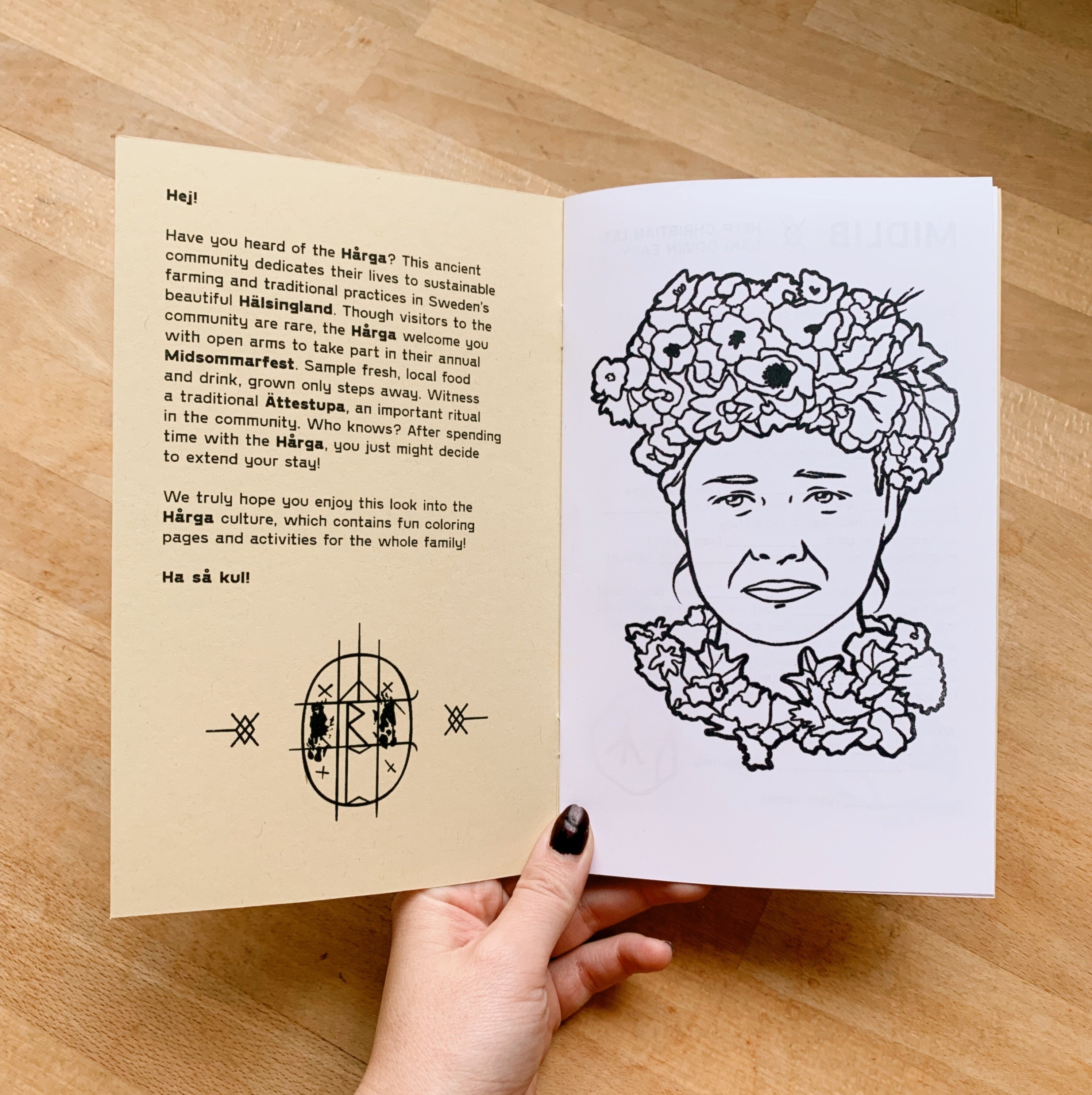 Midsommar Activity Book - Etsy