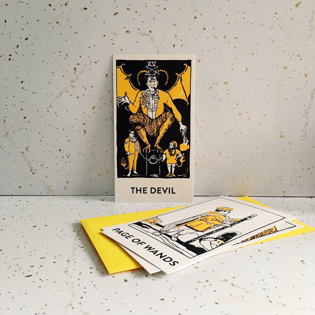 Seinfeld Tarot Card Print Set of 4 - Etsy