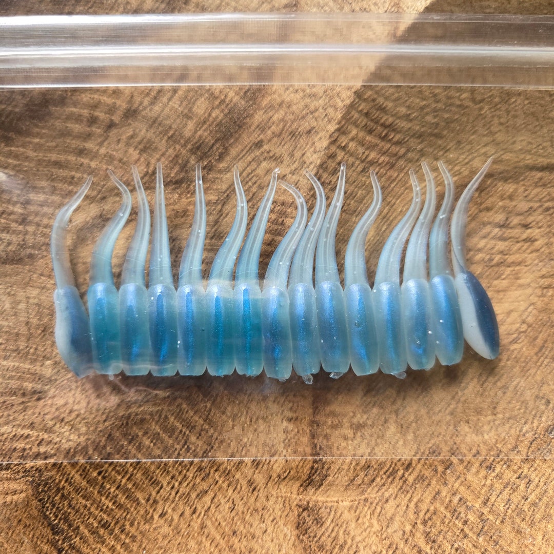 1.75" Small Fry - "gummy Shark" - Pack of 15 Soft Plastic Lures - Etsy