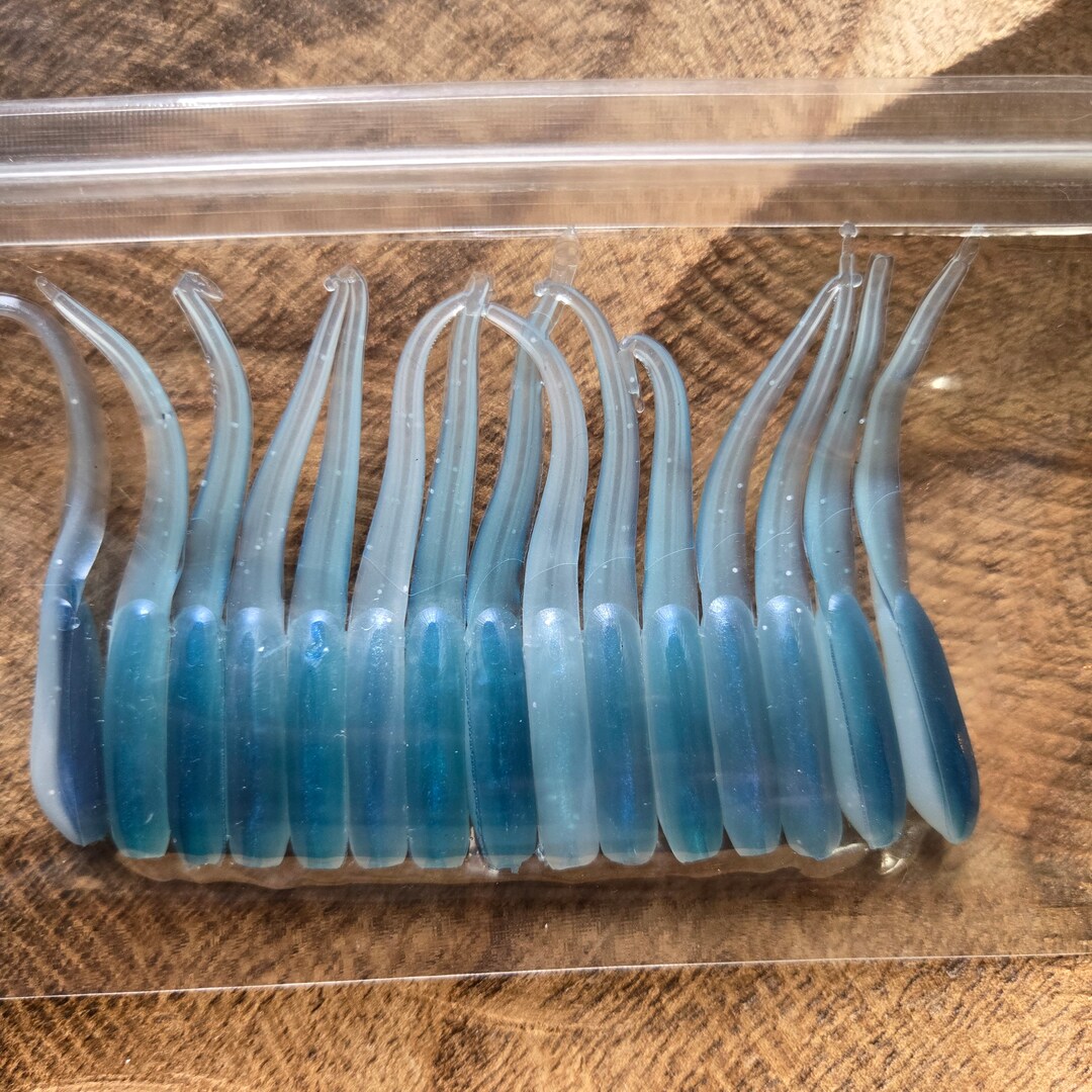 2.5" Fry - Gummy Shark - Pack of 15 Soft-plastic Lures - Etsy