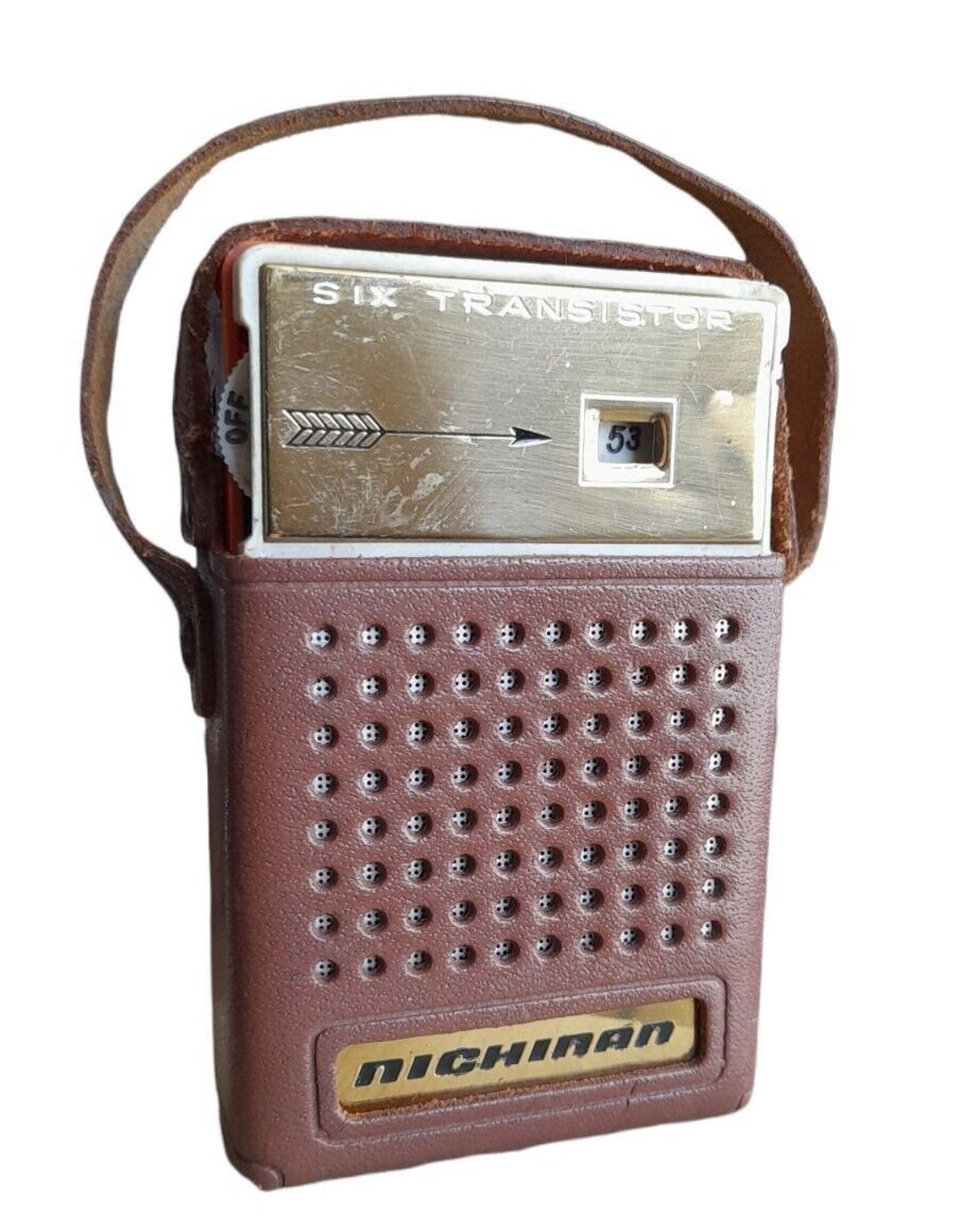 Vintage Nichinan 1960's Six Transistor Radio - Etsy