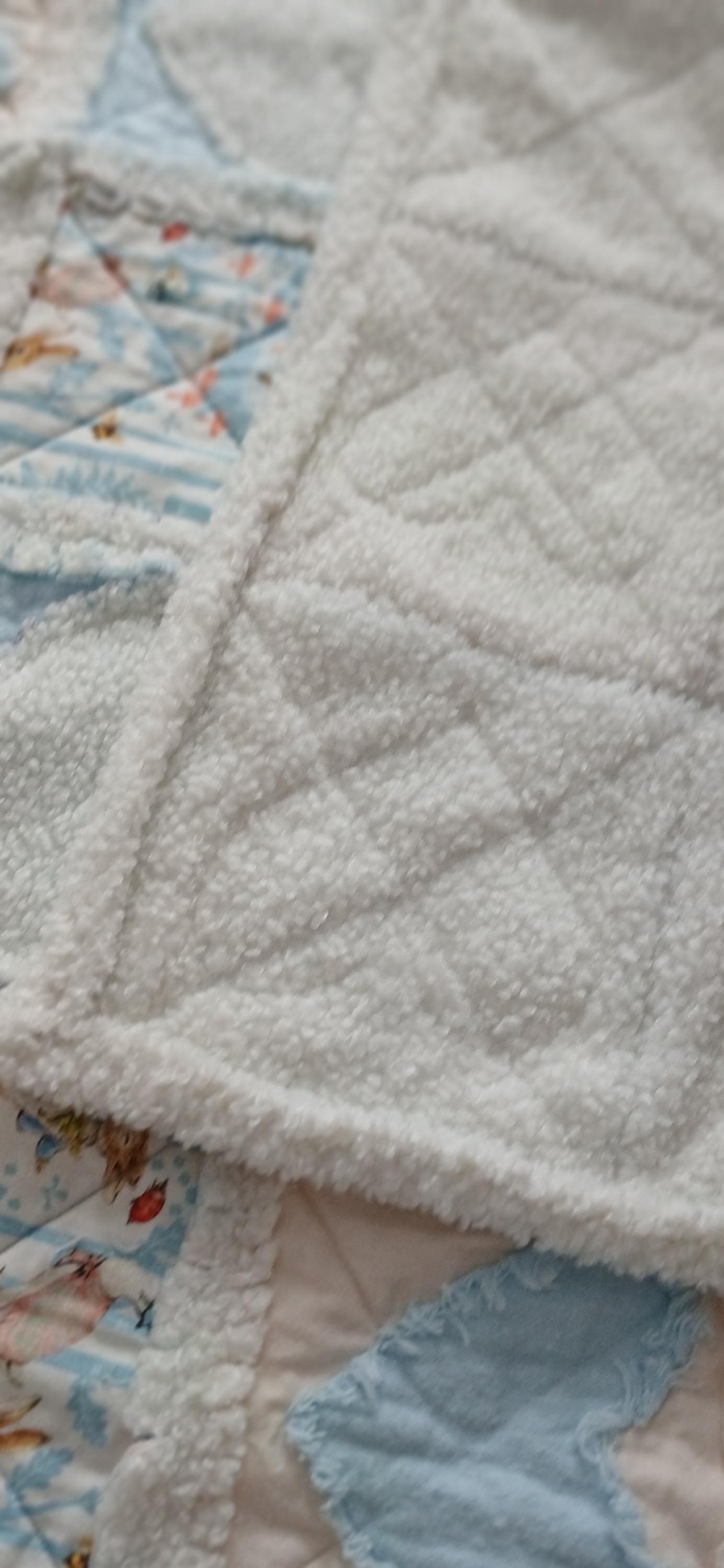 Peter Rabbit Rag Quilt - Etsy