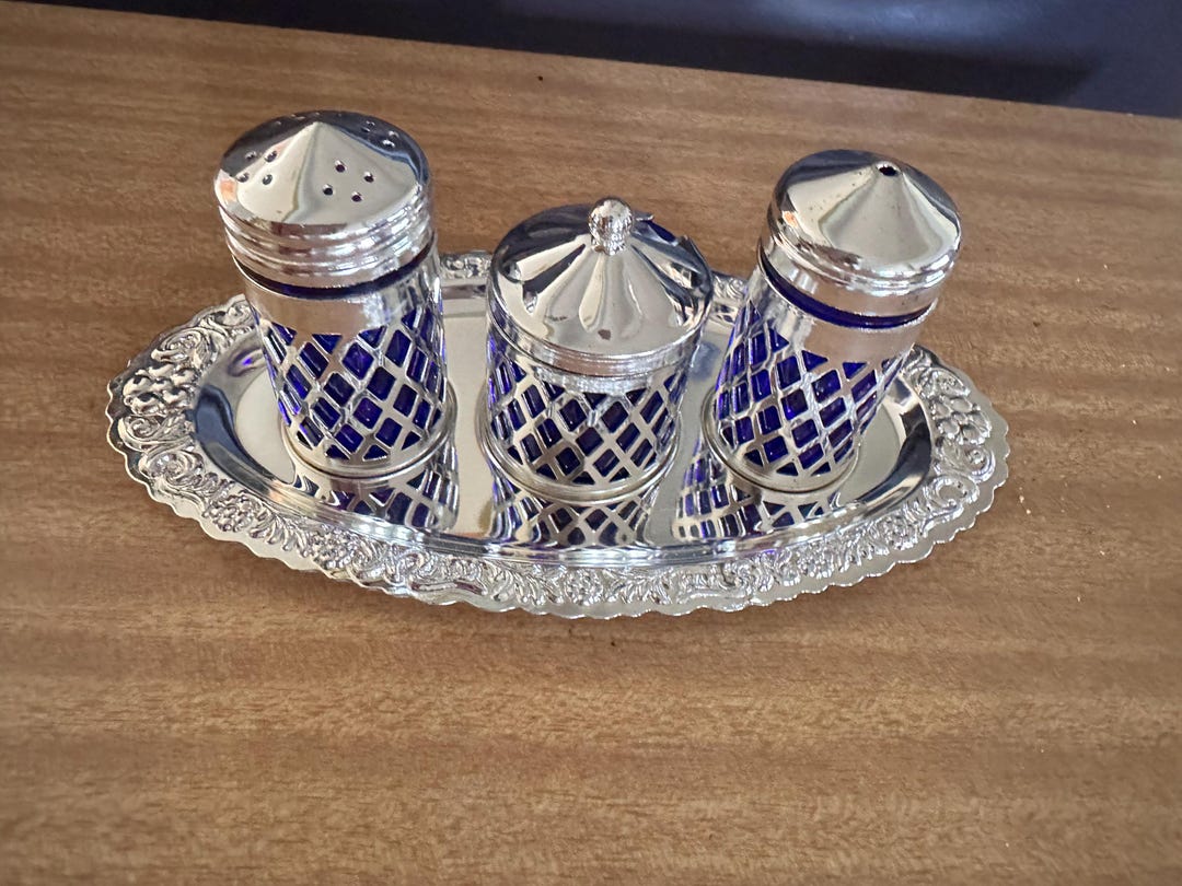 Vintage Cruet Set - Etsy
