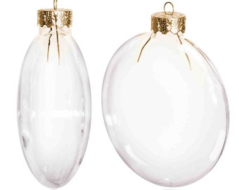 5 Pieces X DIY Paintable Fillable Christmas Decoration - Etsy