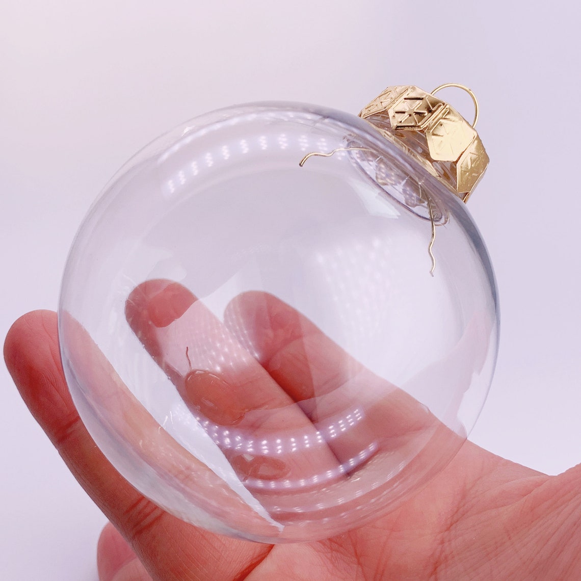 100 Pieces x DIY Paintable Shatterproof Christmas Decoration | Etsy