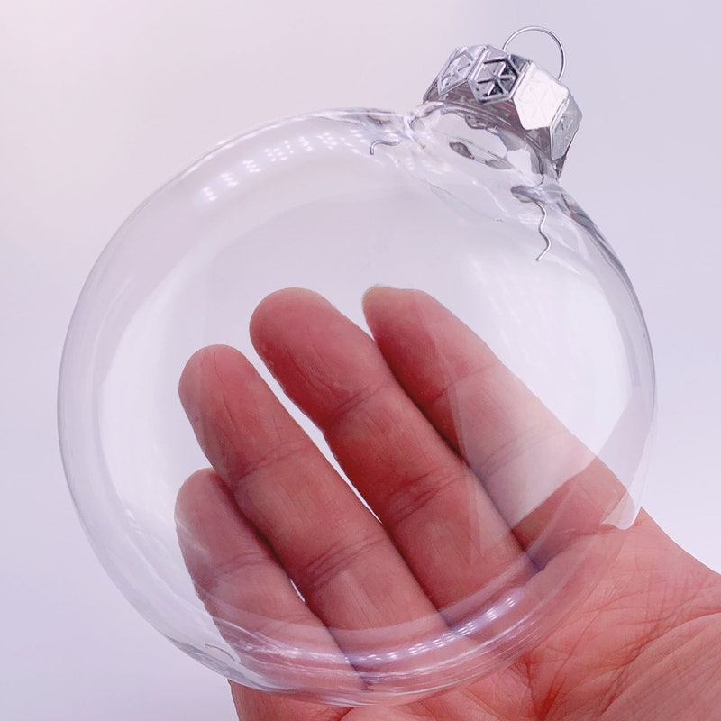 Clear Ornament 100mm - Etsy