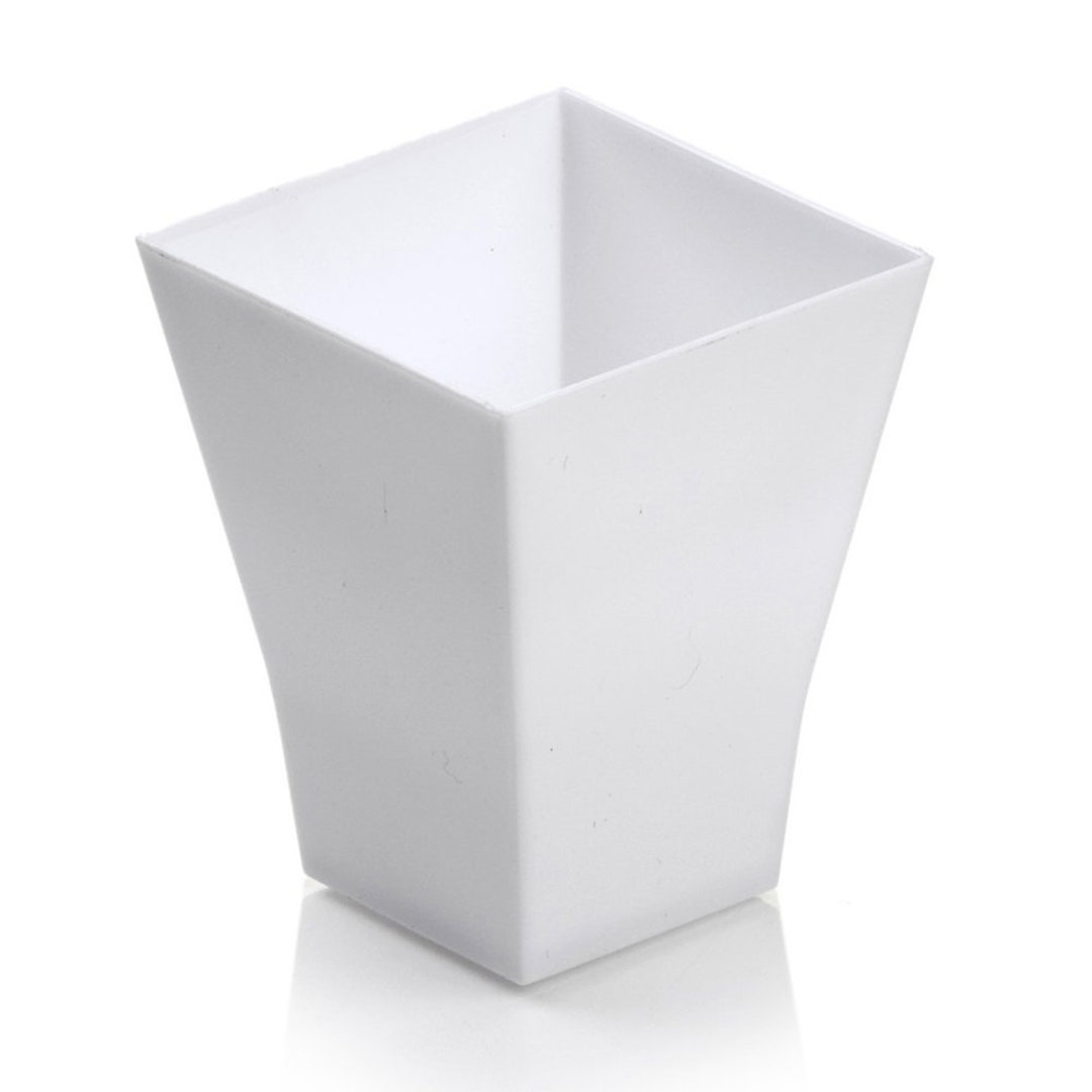 50 Pieces - Party Supplies Disposable Plastic Tableware, 2.0oz (60ml/55 ...