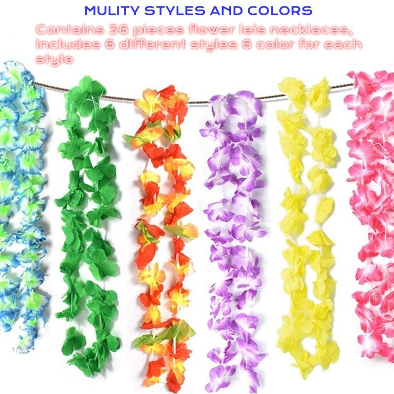 Hawaiian Flower Necklaces - Etsy