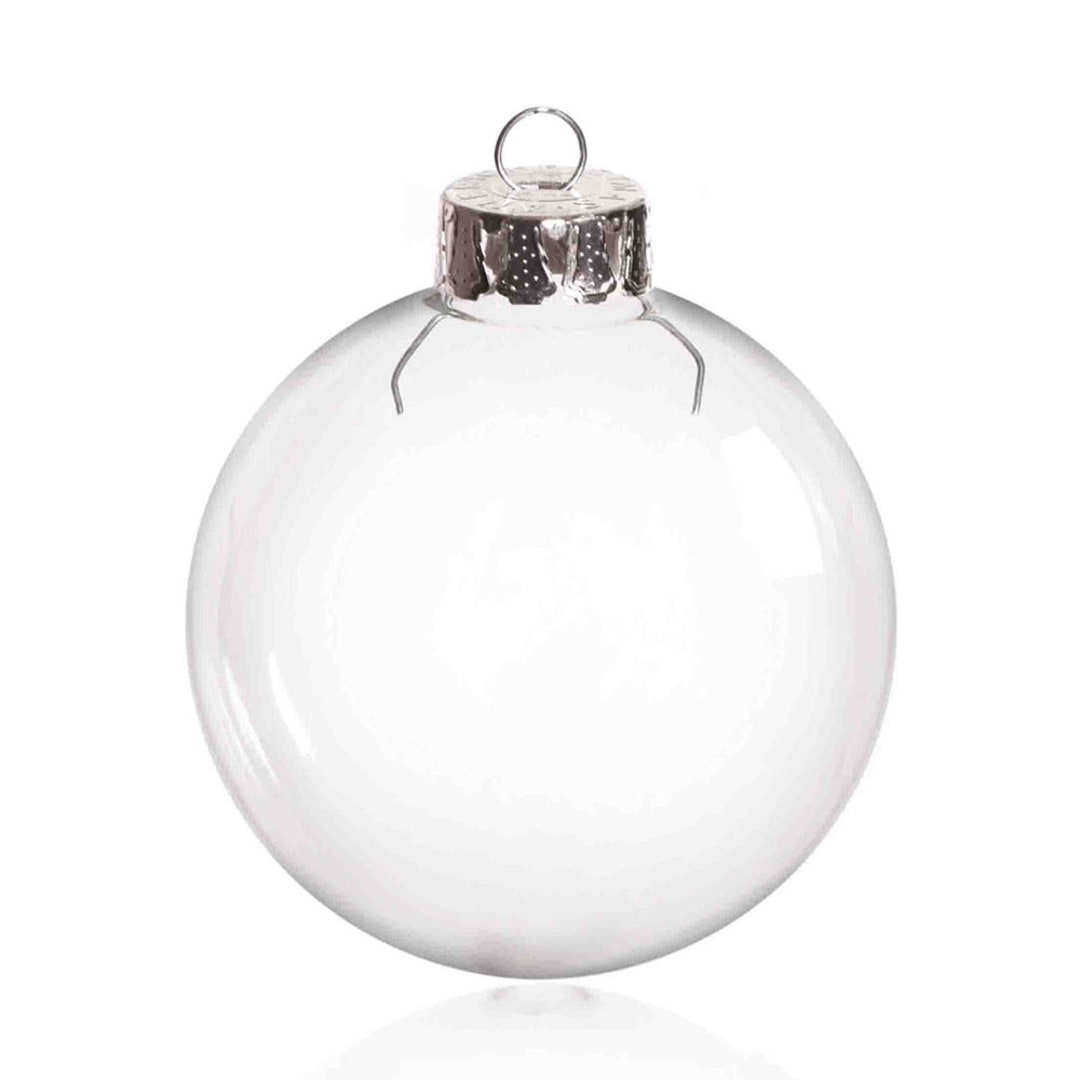 10 Pieces X DIY Paintable Fillable Home Xmas Christmas Decoration ...