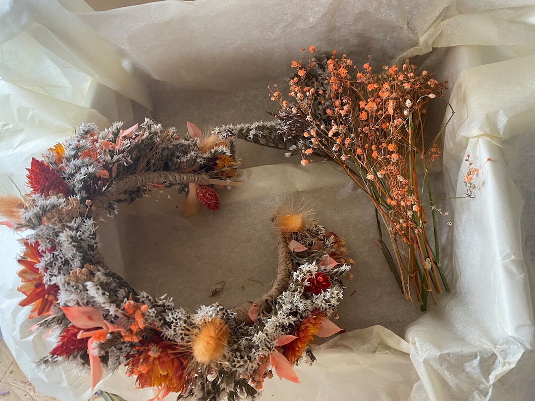 Dried Flower Crown Making Kit: DIY Floral Headband Craft - Etsy UK