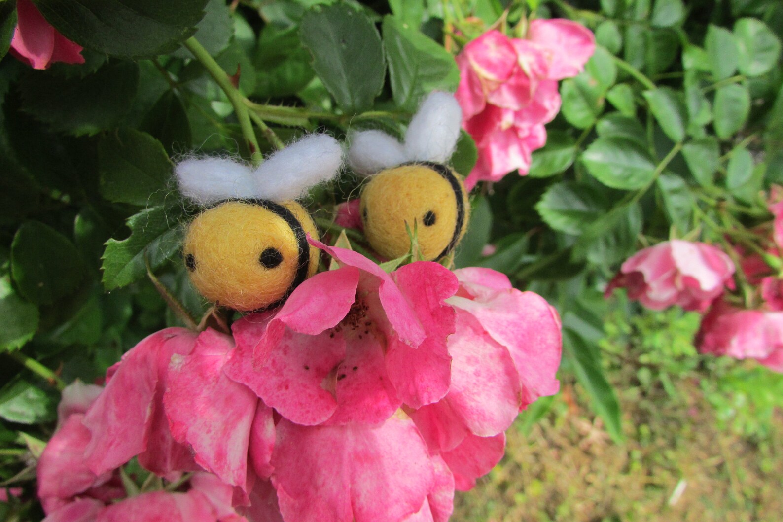 Bee Bumble Bee Felt Cute Gifts for Her Bumblebee Ornament - Etsy