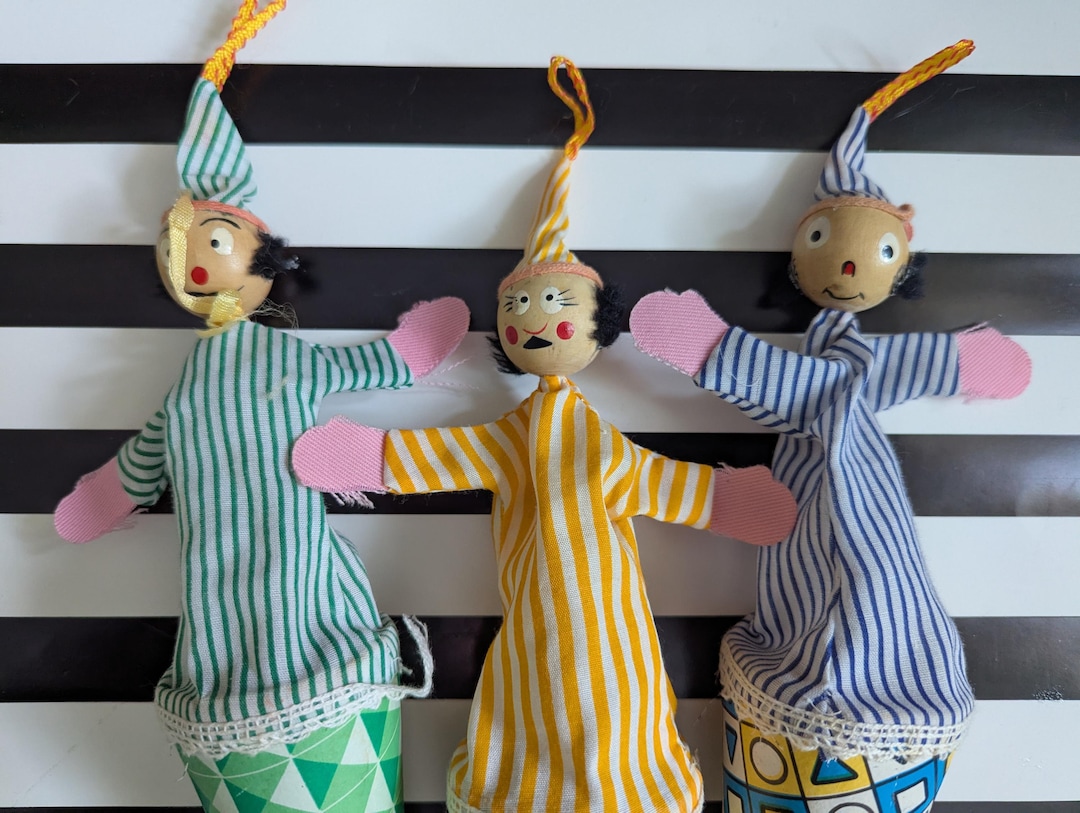 Vintage Clown Puppets From Daysela's Small Little Shop of Strange and ...