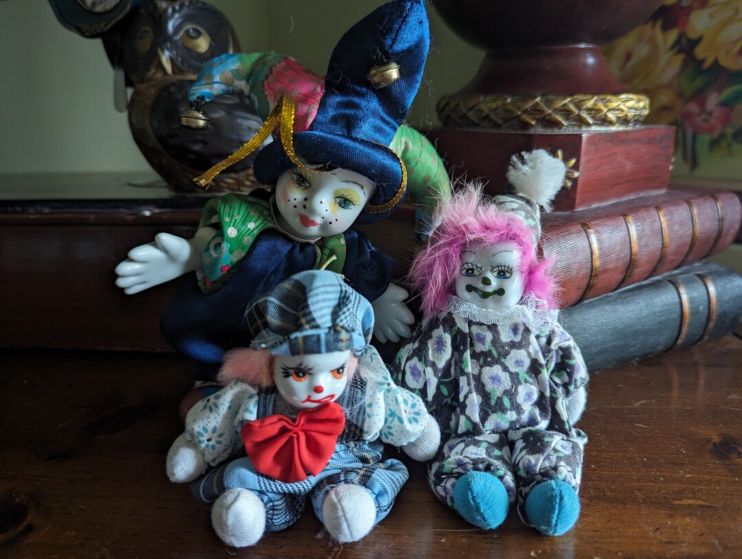 Cheeky Clown Trio From Daysela's Small Little Shop of Strange and ...