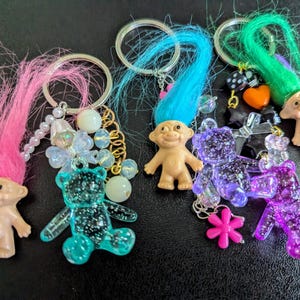 Totally Trolls 90s Style Keychains by Daysela. Kandikid Keychain ...