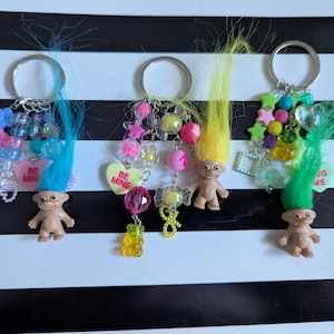 Totally Trolls 90s Style Keychains by Daysela. Kandikid Keychain ...