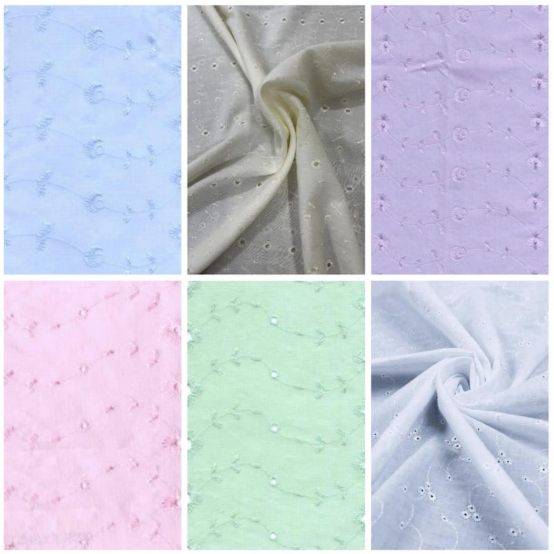 Eyelet Fabric - Etsy