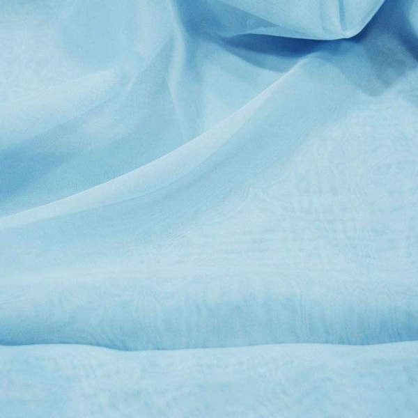 Sheer Light Blue Table Linens - Etsy