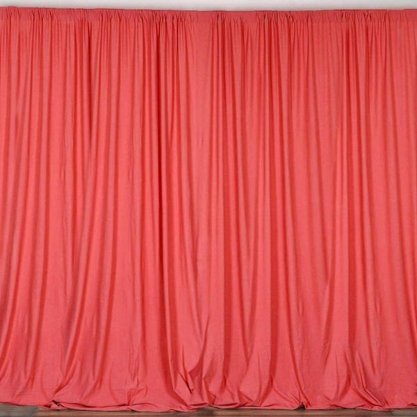 Coral Curtains - Etsy