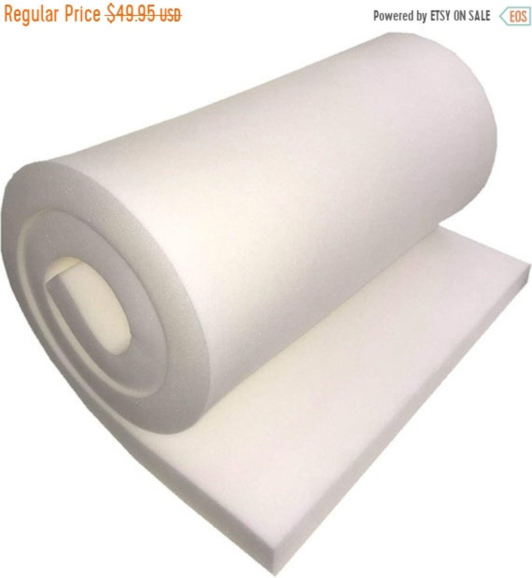 1" X 36" X 72" Medium Density Upholstery Seat Foam Cushion Replacement ...