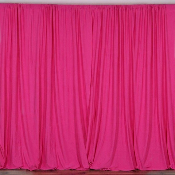 2 Pcs 10 Feet X 8 Feet Polyester Backdrop Drapes Curtains Etsy