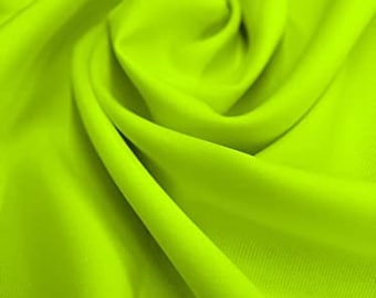 Hunter Green Polyester Fabric Hunter Green Fabric Yardage Fabric by the ...