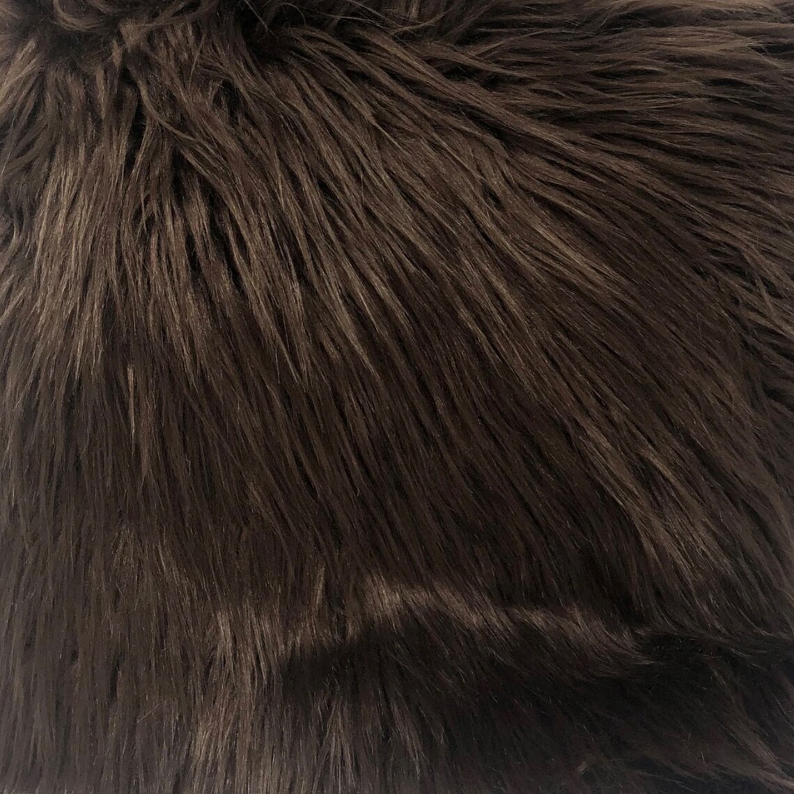 Shaggy Long Hair Pile Fur by the Yard - BROWN - Etsy