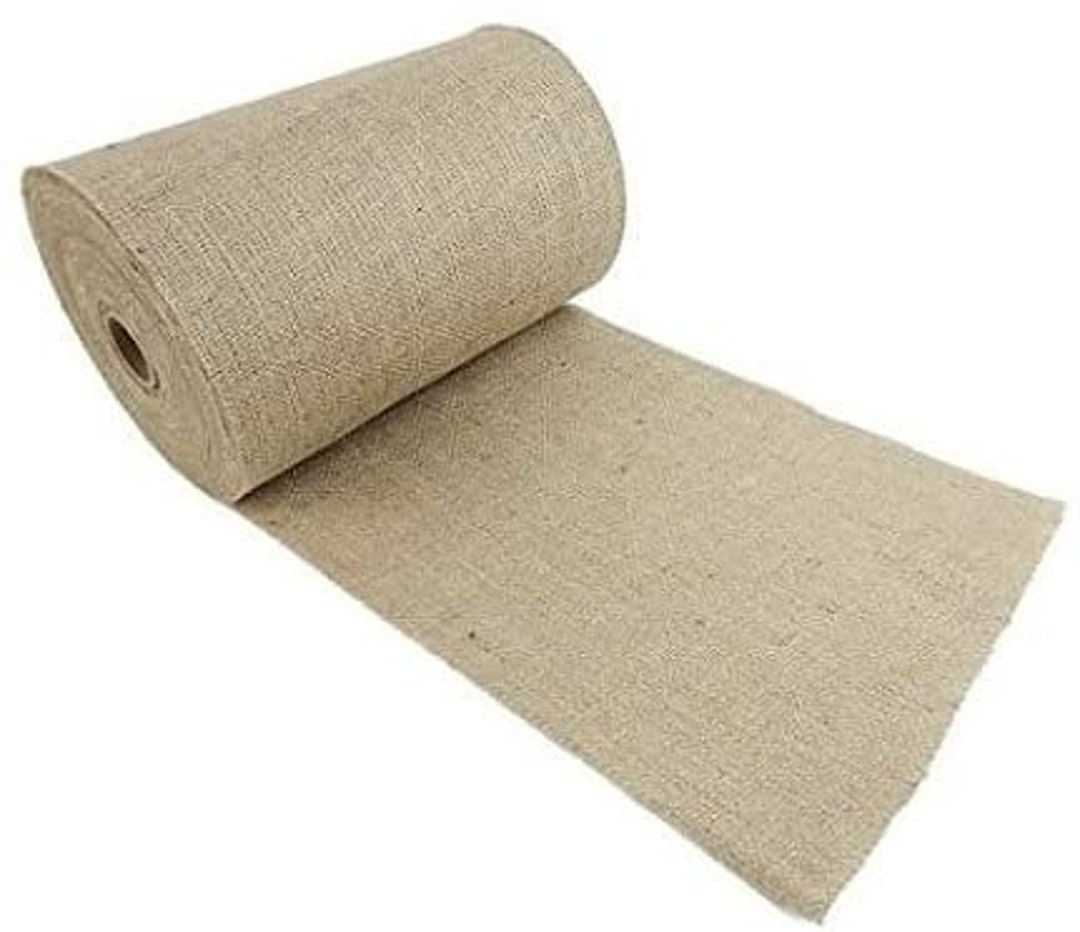 14" Wide 100% Natural Jute Upholstery Burlap Roll (100 Foot) - Etsy