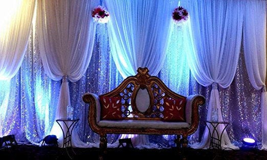 115" X 216" Chiffon Drapes Panels for Event Decor - Backdrop Draping - Etsy