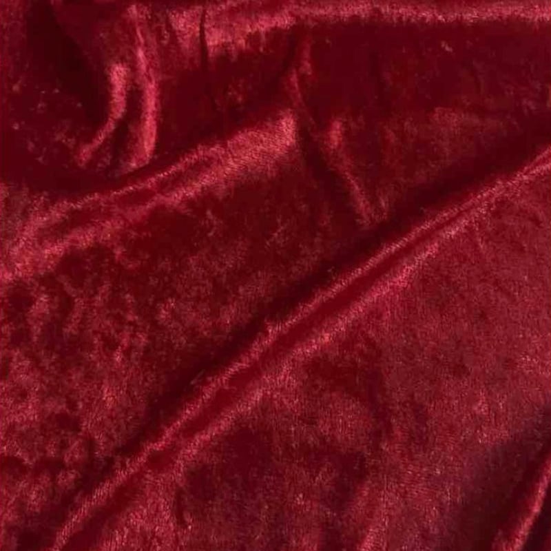 Red Velvet Fabric - Etsy
