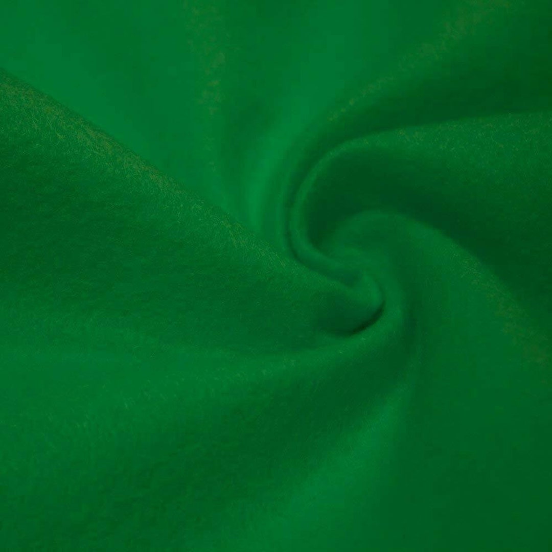 GREEN - 72-inch Wide 1/16” Thick Acrylic Felt Fabric for Arts and ...