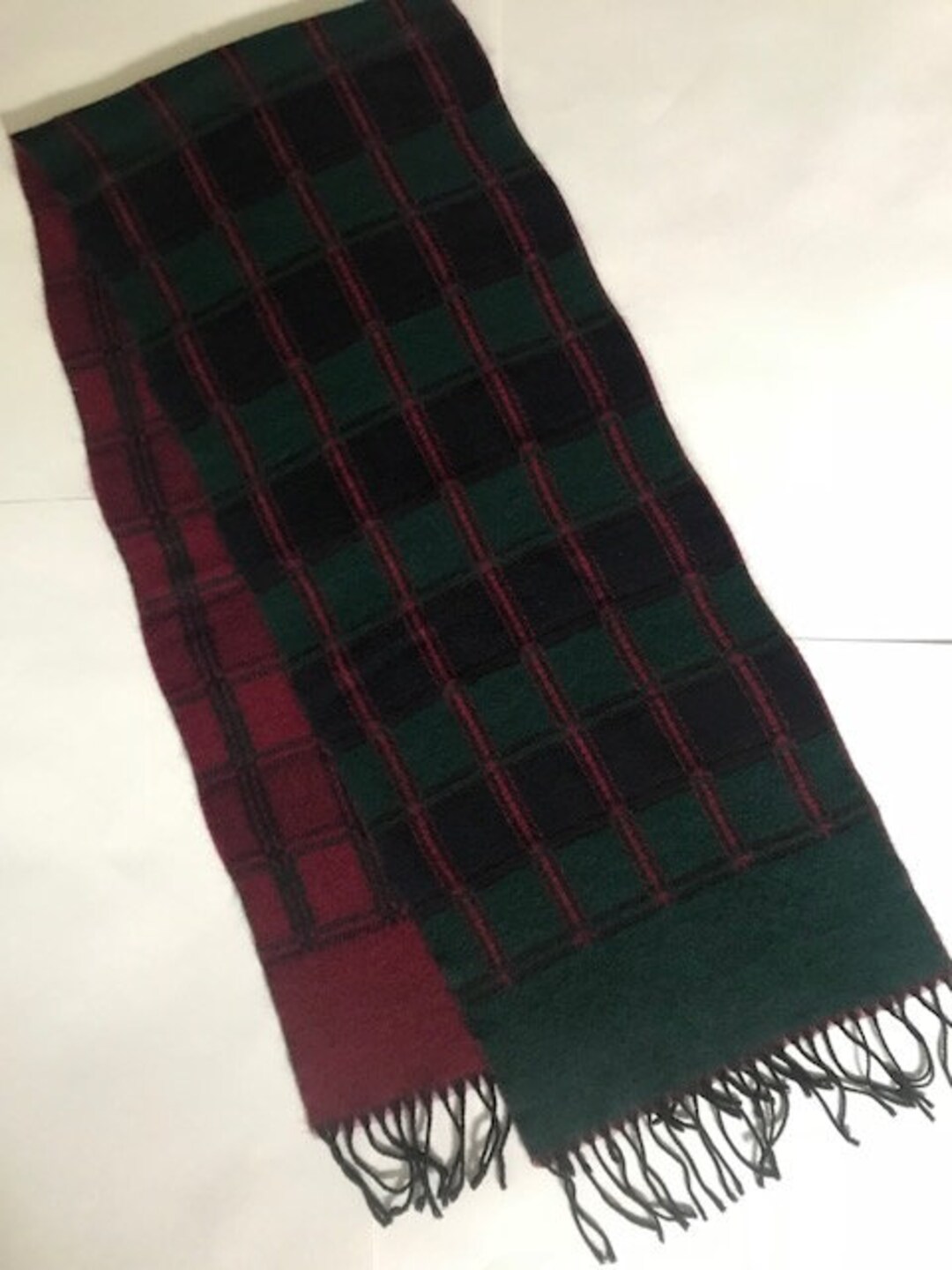 Vintage Made in West Germany Brushed Wool Scarf 3094 - Etsy