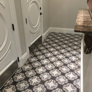 SAMPLE - Cafe Peel and Stick Temporary Decorative Vinyl Floor Decal ...