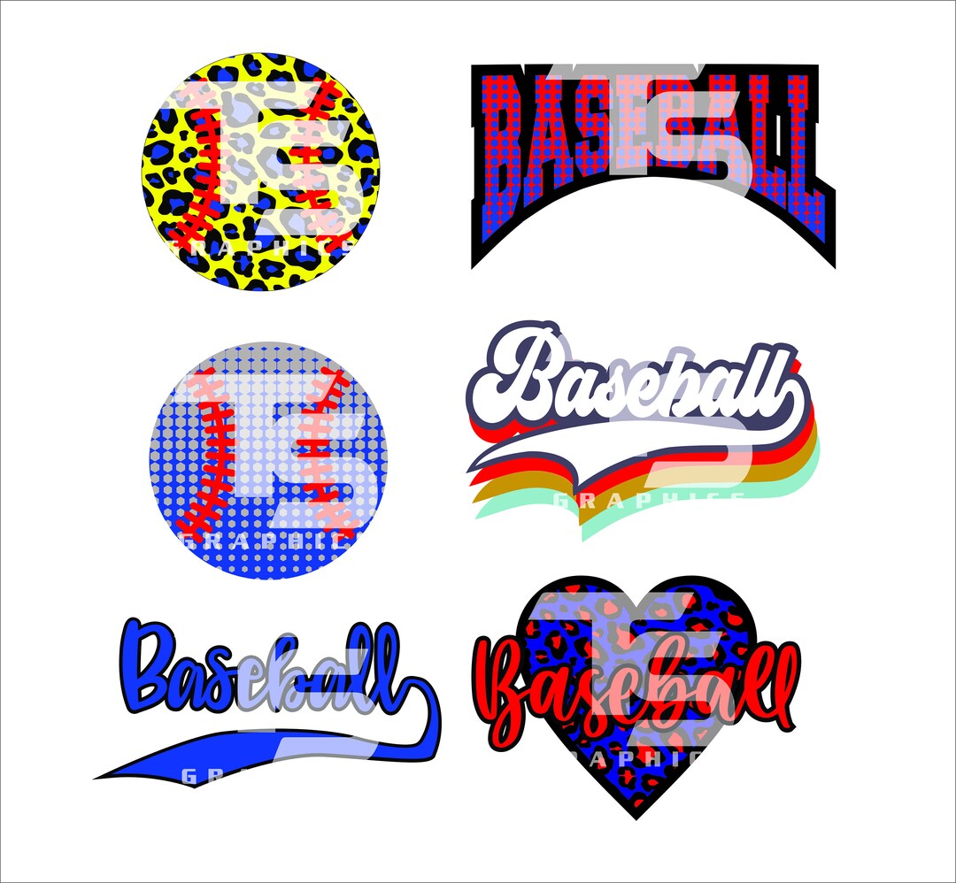 Baseball Clipart Bundle 3 SVG Graphics - Etsy