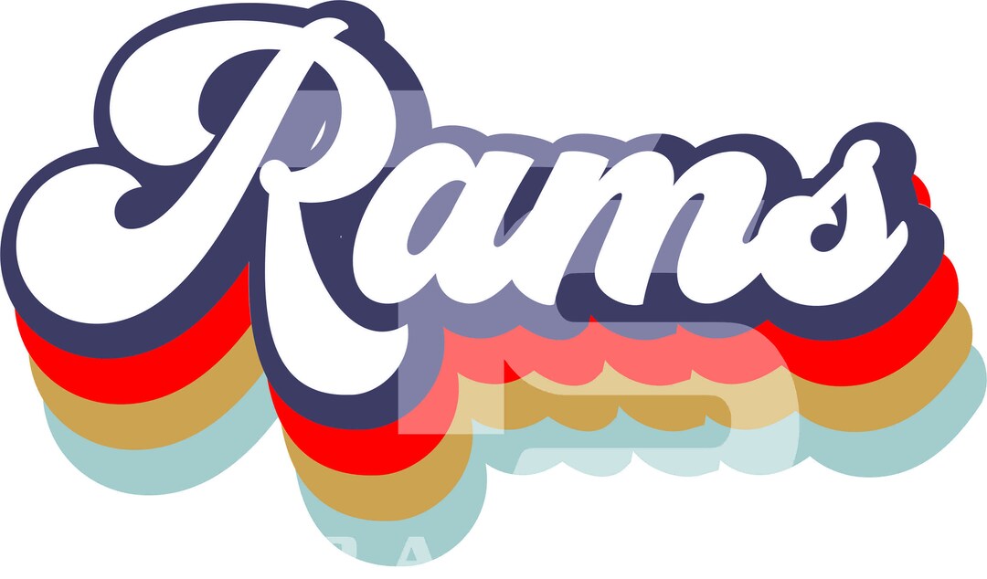 Rams 15 SVG Graphic - Etsy