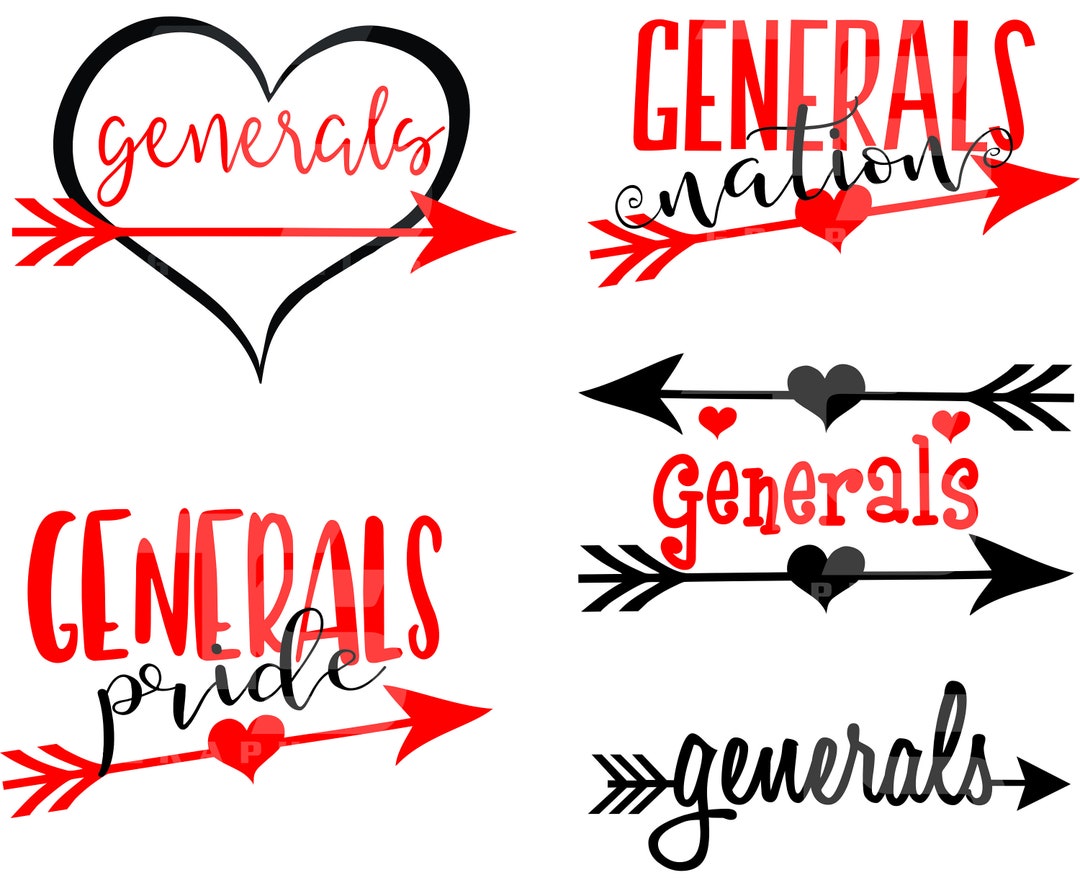 Generals SVG Bundle 1 - Etsy
