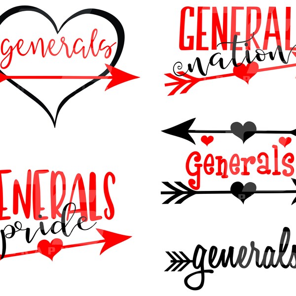 The Generals Svg - Etsy