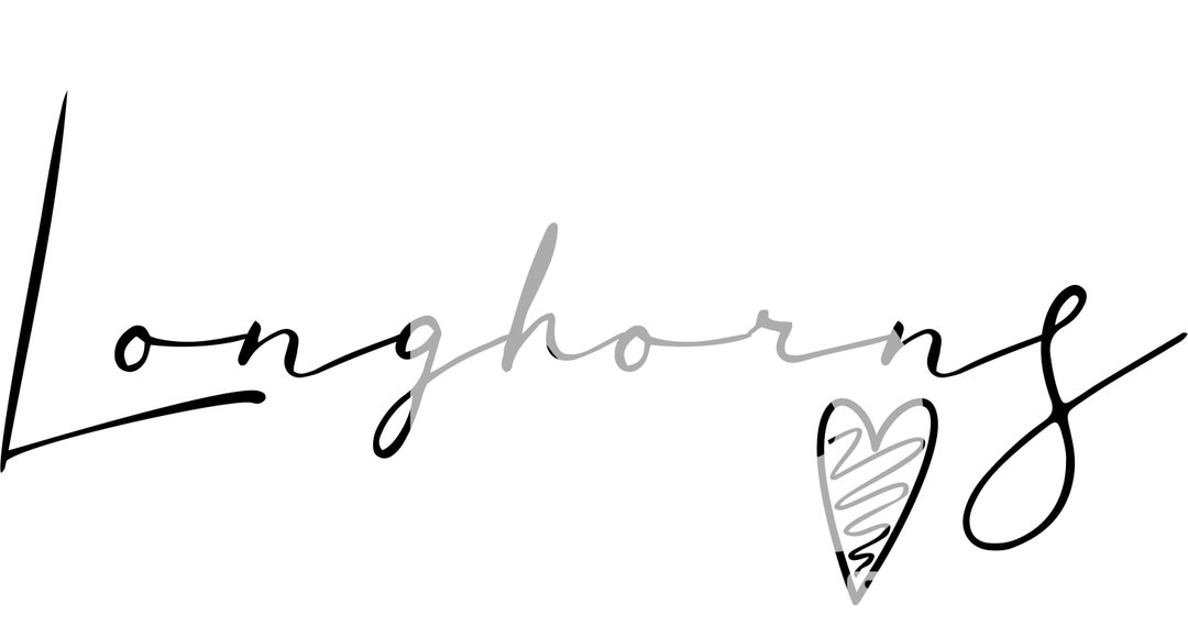 Longhorns 81 Script SVG Graphic - Etsy