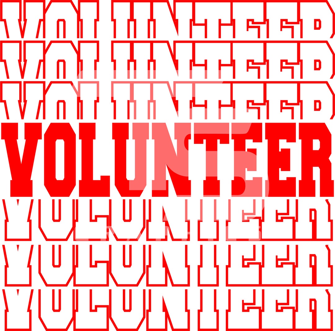 Volunteer SVG Bundle - Etsy