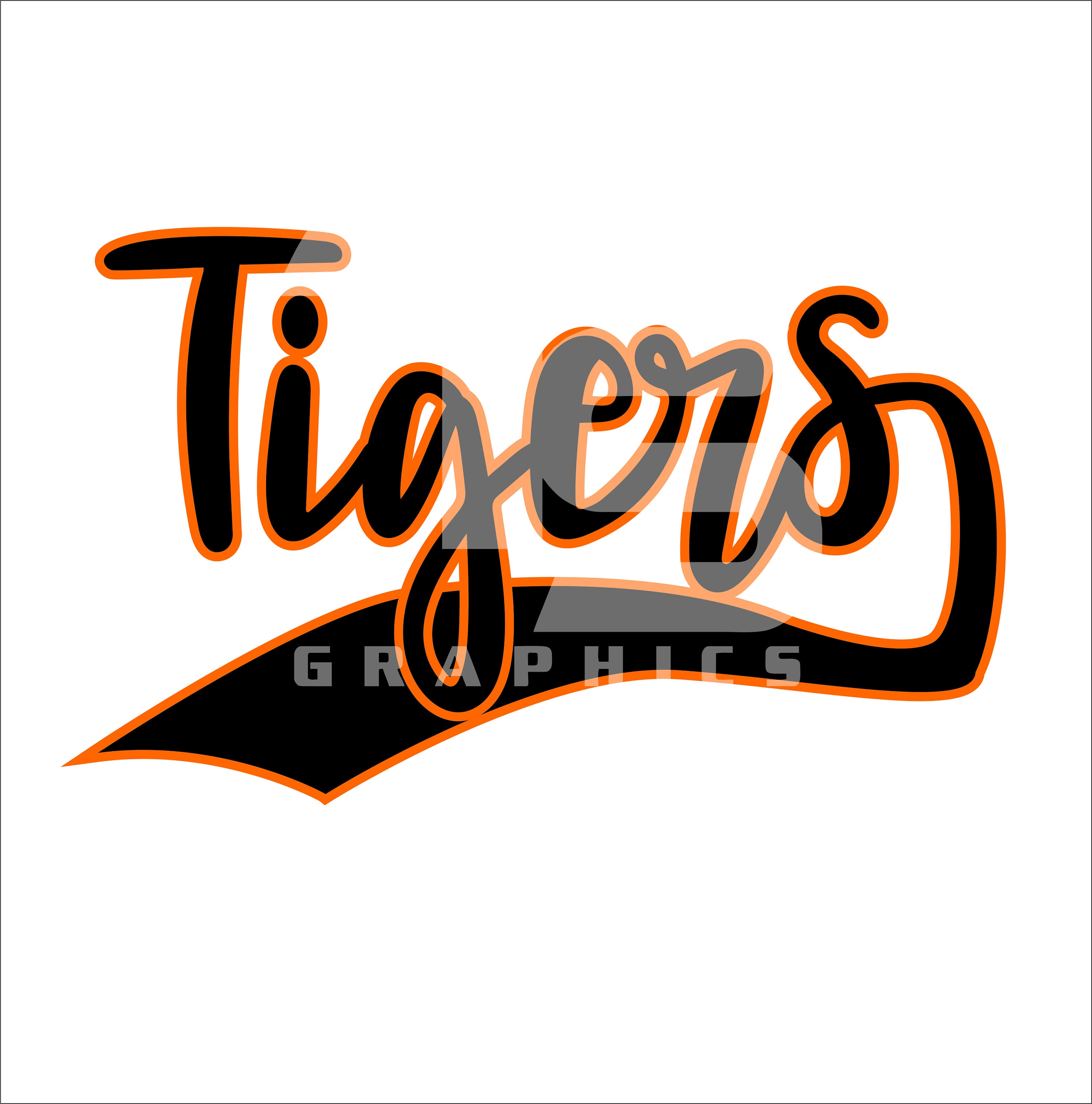 Tigers 6 SVG Graphic - Etsy