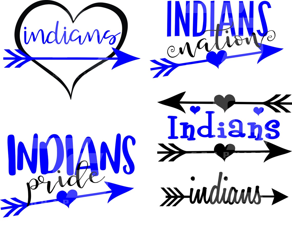 Indians SVG Bundle 1 | Etsy