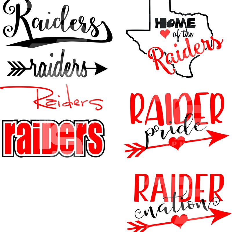 Raiders Svg - Etsy