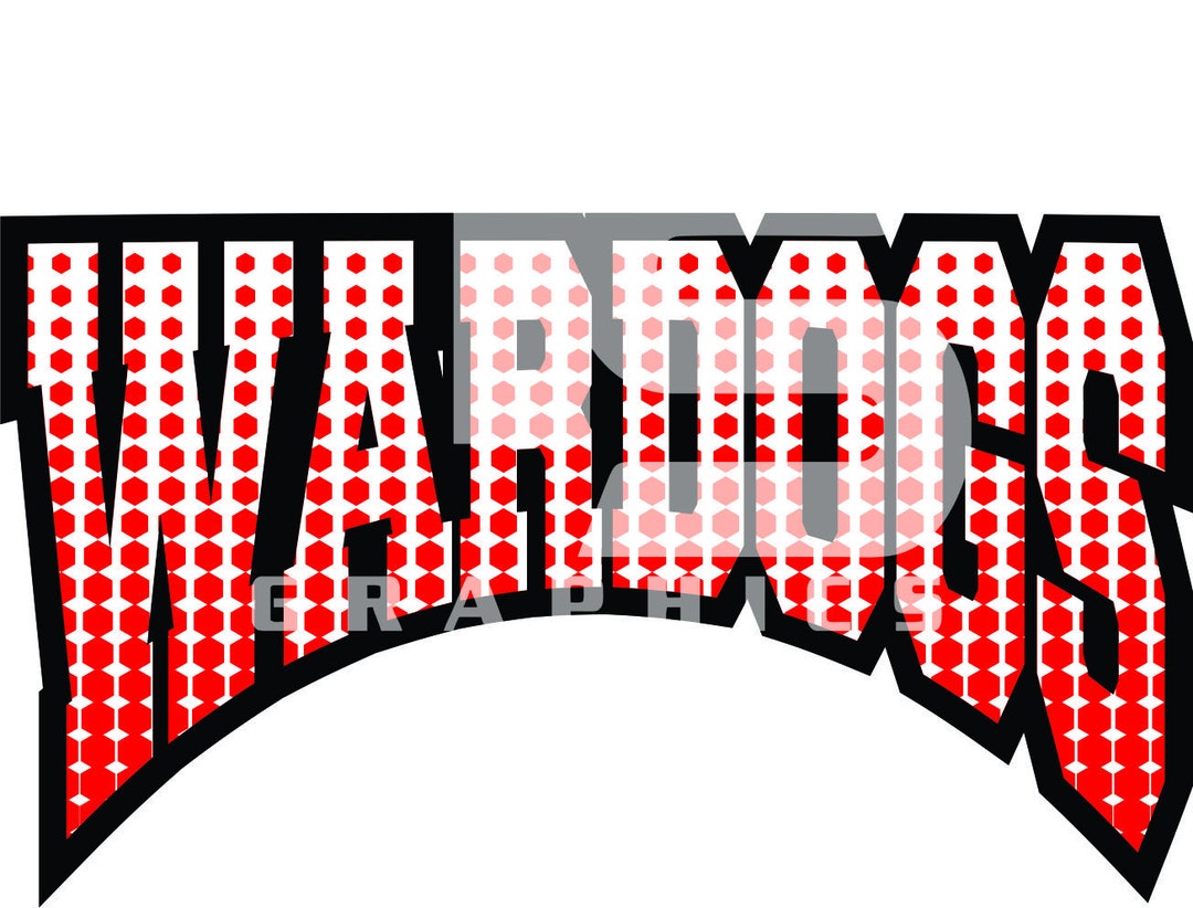 Wardogs 75 Halftone SVG PNG Graphic - Etsy