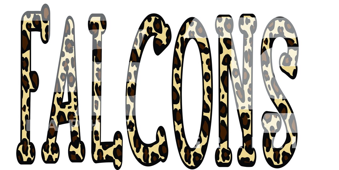 Falcons 87 Animal Print PNG Graphic for Sublimation, DTG, DTF - Etsy