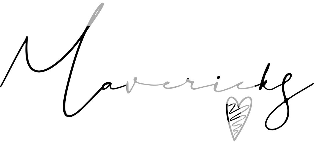 Mavericks 81 Script SVG Graphic - Etsy