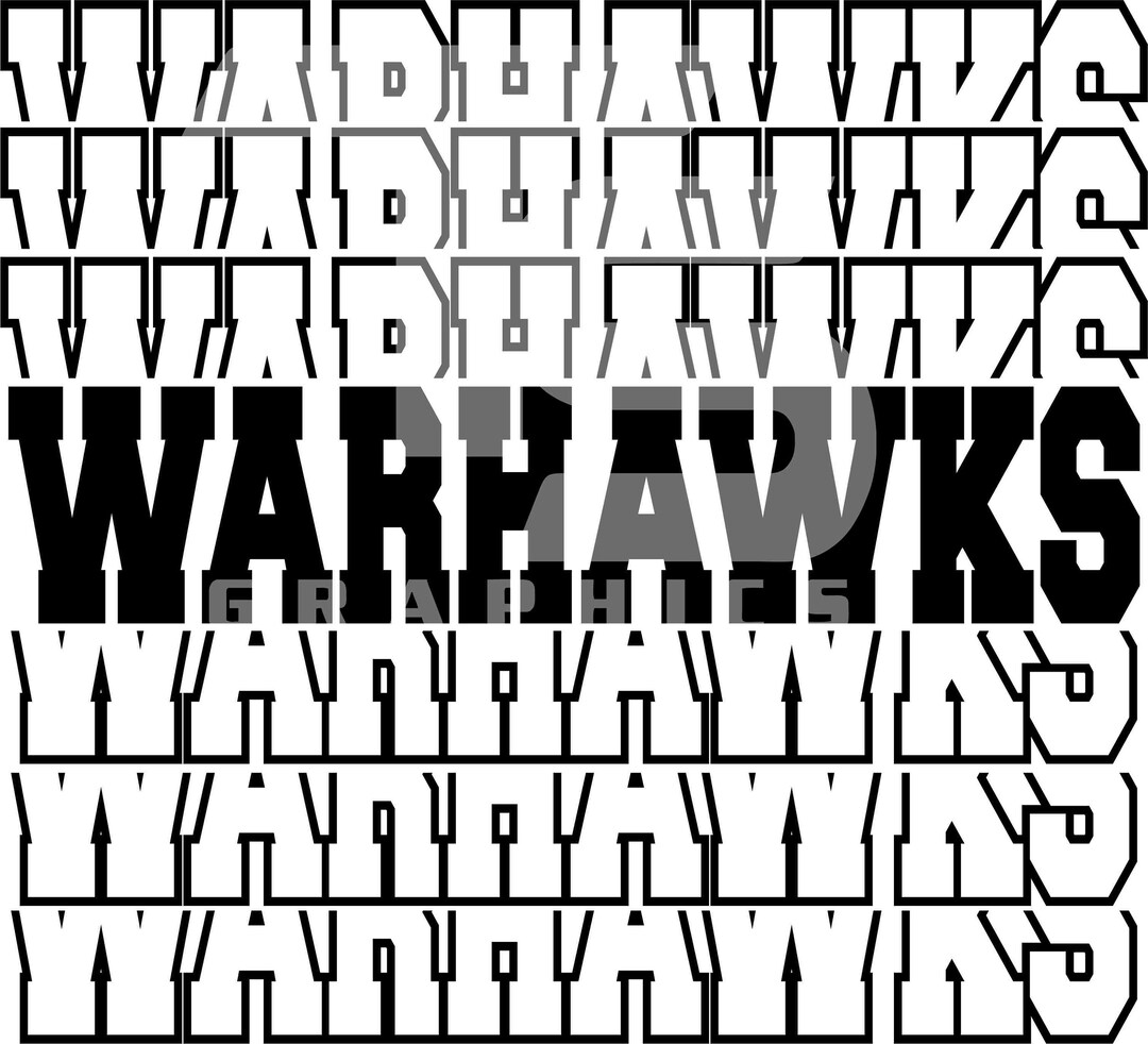 Warhawks 5 SVG Bundle - Etsy
