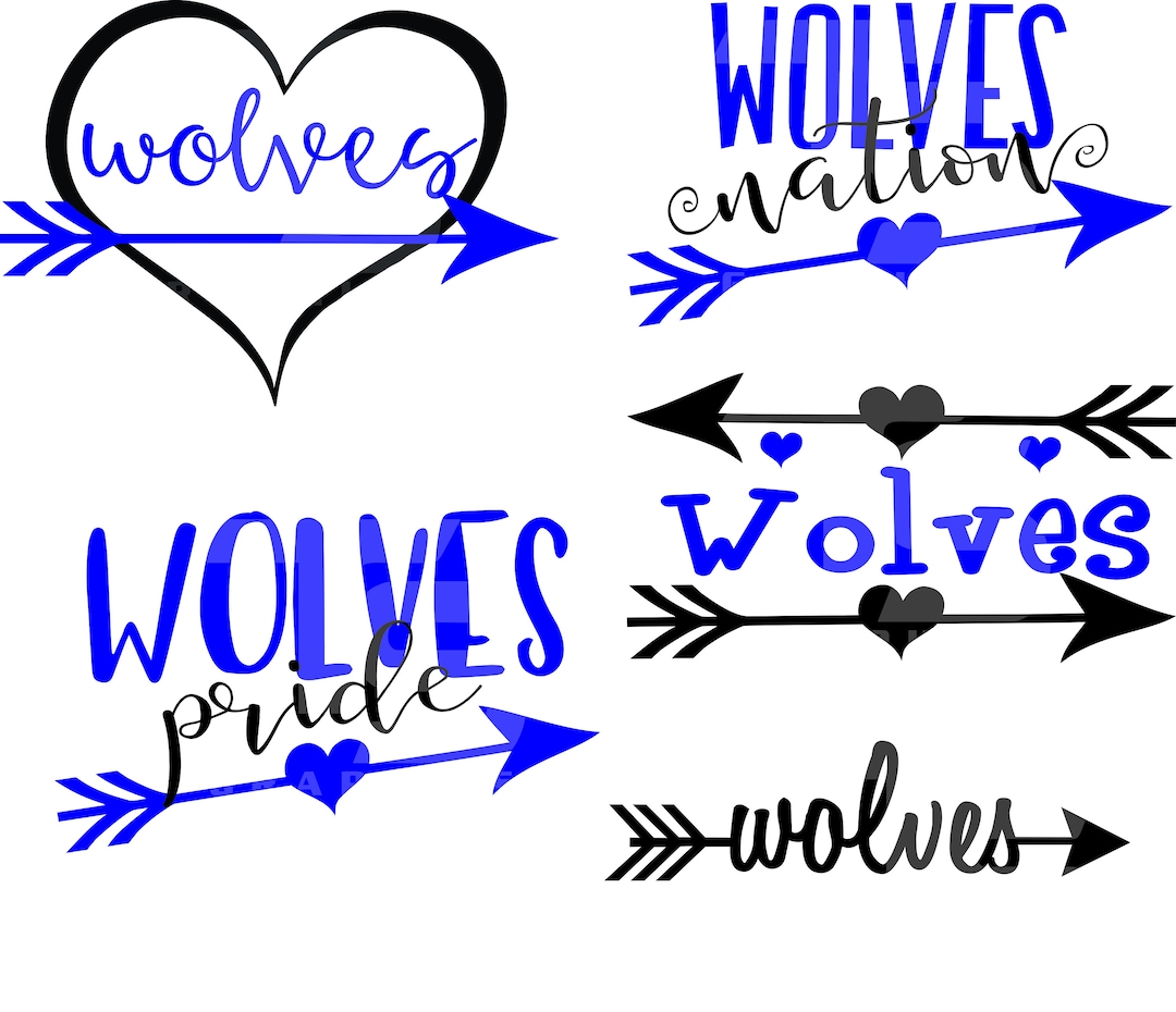 Wolves SVG Bundle 1 - Etsy