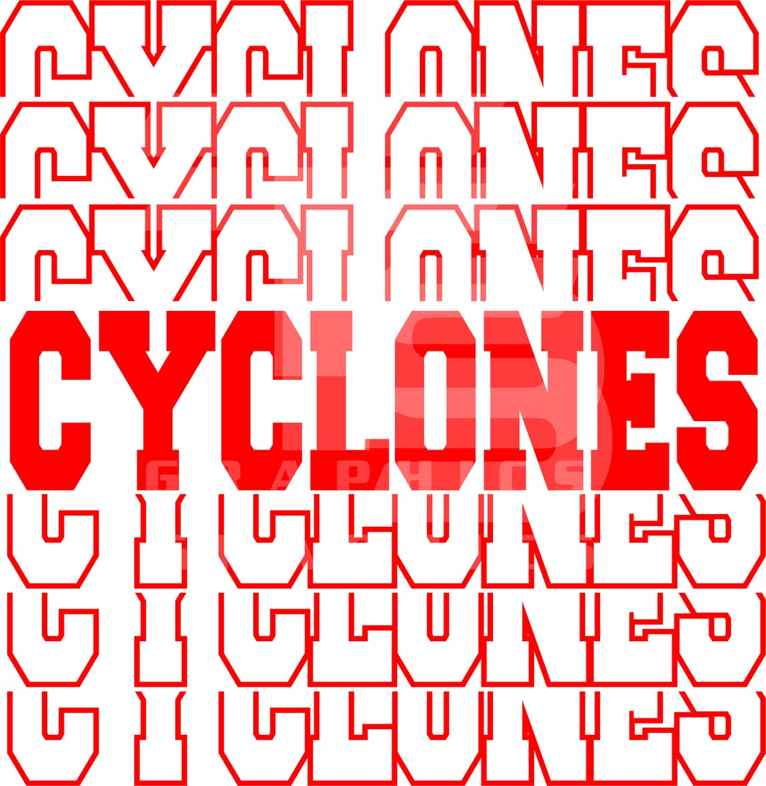 Cyclones 5 SVG Graphic - Etsy