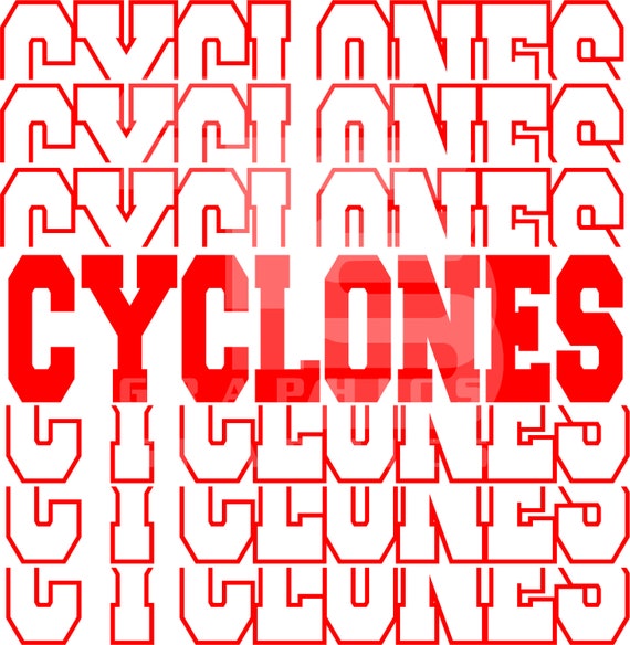 Cyclones 5 SVG Graphic - Etsy