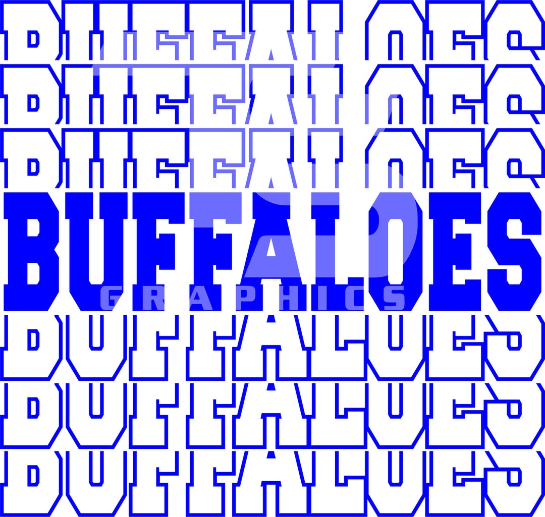 Buffaloes 1 SVG Graphic - Etsy