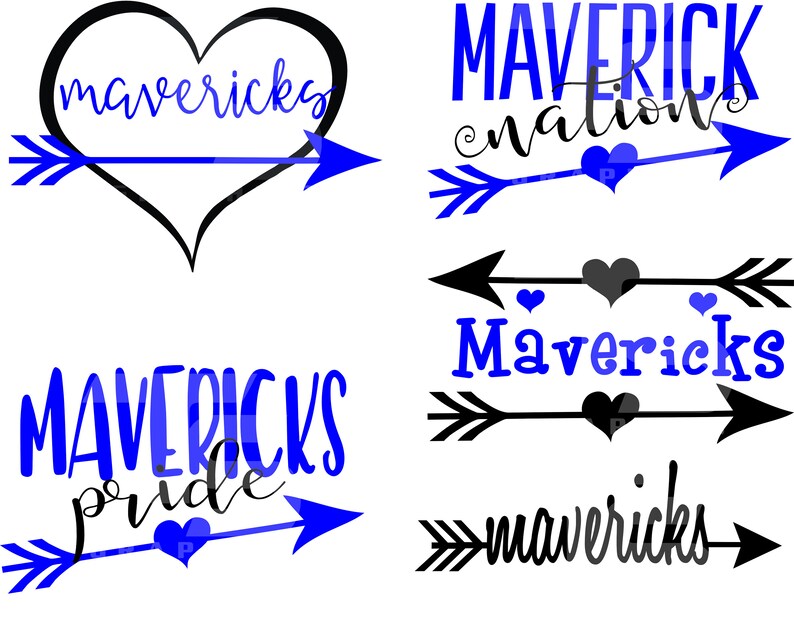 Mavericks SVG Bundle 1 - Etsy